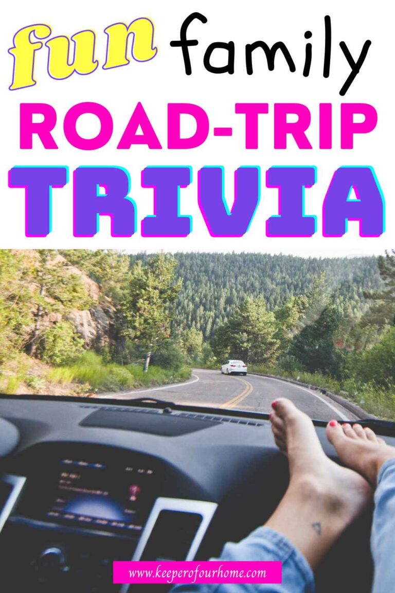 Awesome List of Car Ride Trivia Questions for Families - Keeper of our Home
