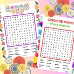Fun activities: Cinco de Mayo word search free printable - Keeper of ...