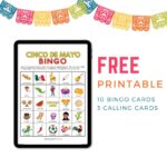 Fun Cinco de Mayo Bingo Game Free Printable - Keeper of our Home
