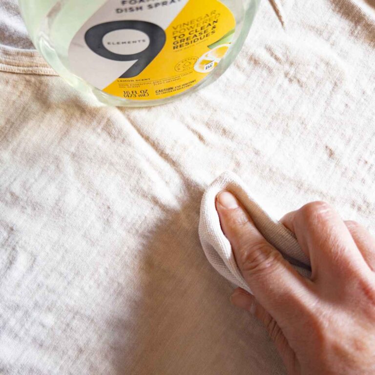 Best tips to get body lotion stains out of clothes - Keeper of our Home