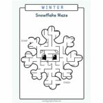 Winter Maze Worksheets: Printable Fun for Cozy Indoor Days - Keeper of ...